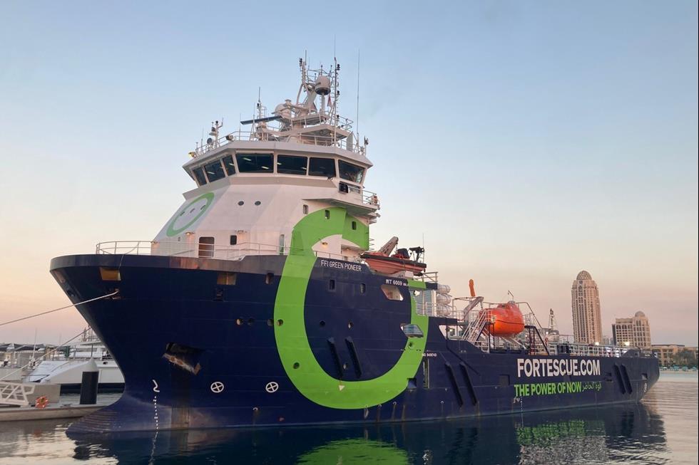 Pioneering ammonia-powered ship shows off a greener future for shipping ...
